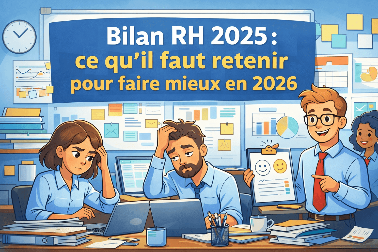 Bilan RH 2025 : tendances, erreurs et priorités RH pour 2026